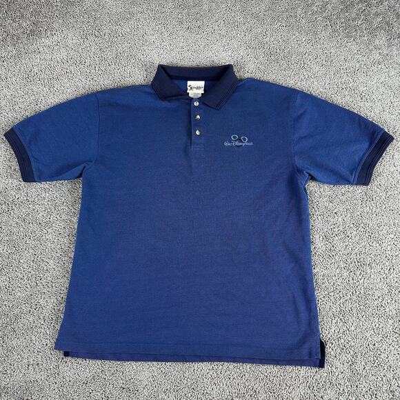Disney | Shirts | Vintage Walt Disney World Polo Shirt Mens Large ...